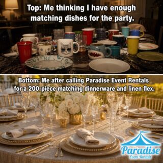 What Size Tent for Wedding Reception? | Tents - Tables - Chairs Rentals ...