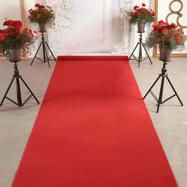 Red Carpet 36" x 30' | Tents - Tables - Chairs Rentals | New Smyrna ...